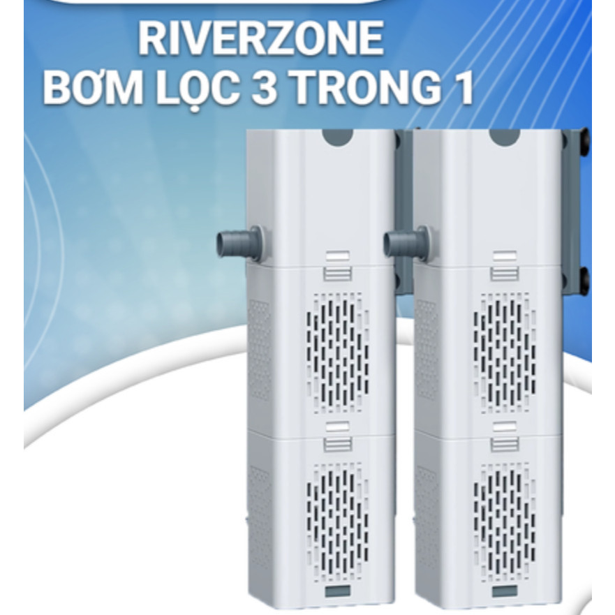 Máy Lọc Kết Hợp Tạo Sóng Cung Cấp Oxy 3 in 1 Cho Bể Cá Thủy Sinh Riverzone Yên Tĩnh, Tiết Kiệm ...