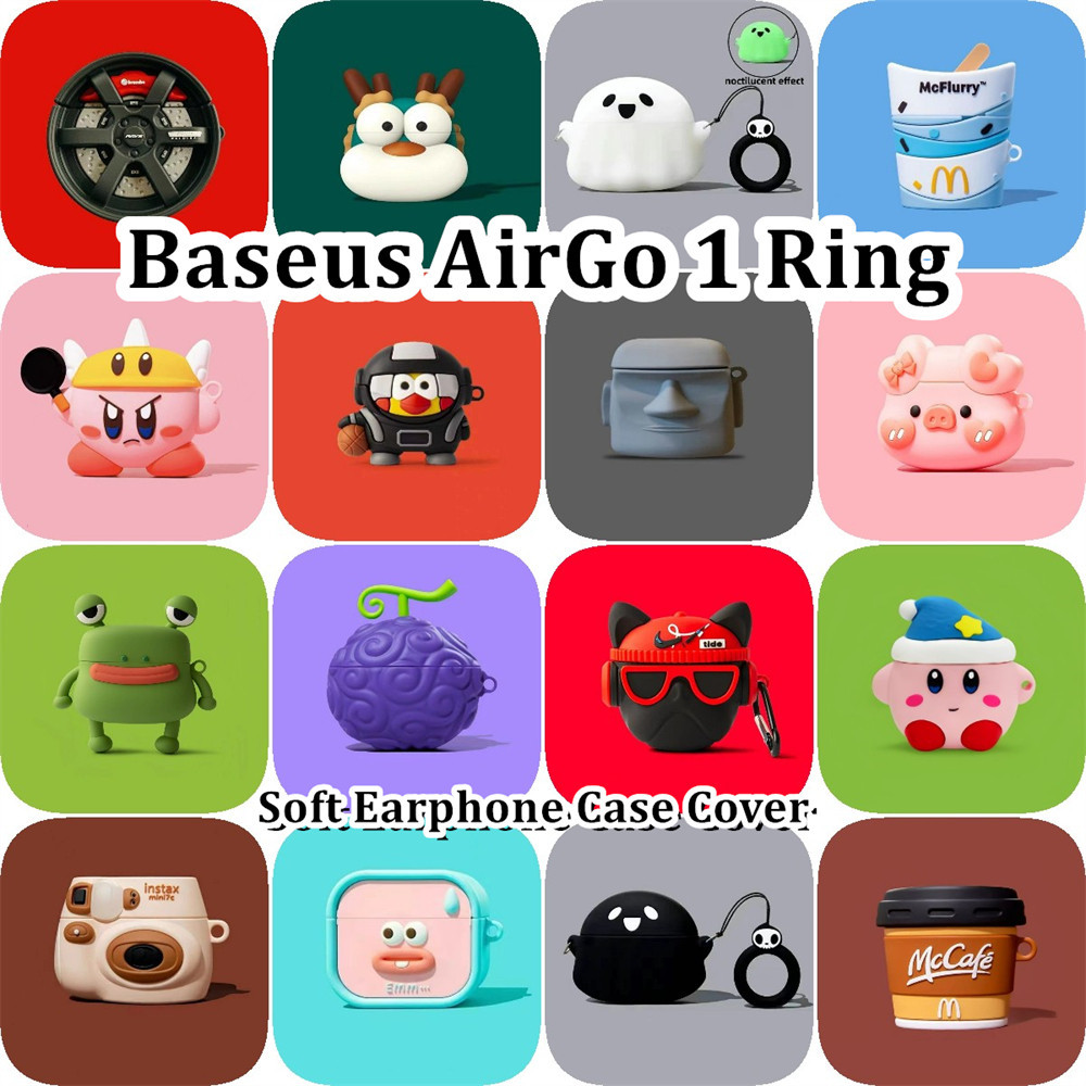 Hàng Có Sẵn Cho Baseus Airgo 1 Ring ốp Tai Ng Case Vỏ Bảo Sáng Kiến
