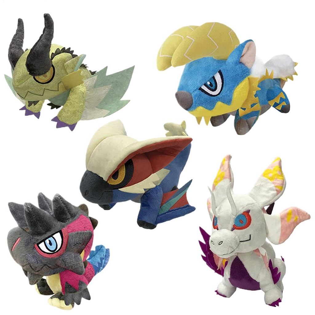 Monster Hunter Game Hình Búp Bê Nhồi Bông Trò Chơi Ngoại Vi Plushie Cho ...