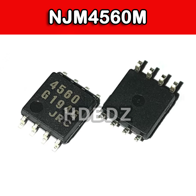5~20PCS NJM4560M SOP8 JRC 4560 Bộ khuếch đại hoạt động kênh kép Chip IC SMD | Shopee Việt Nam