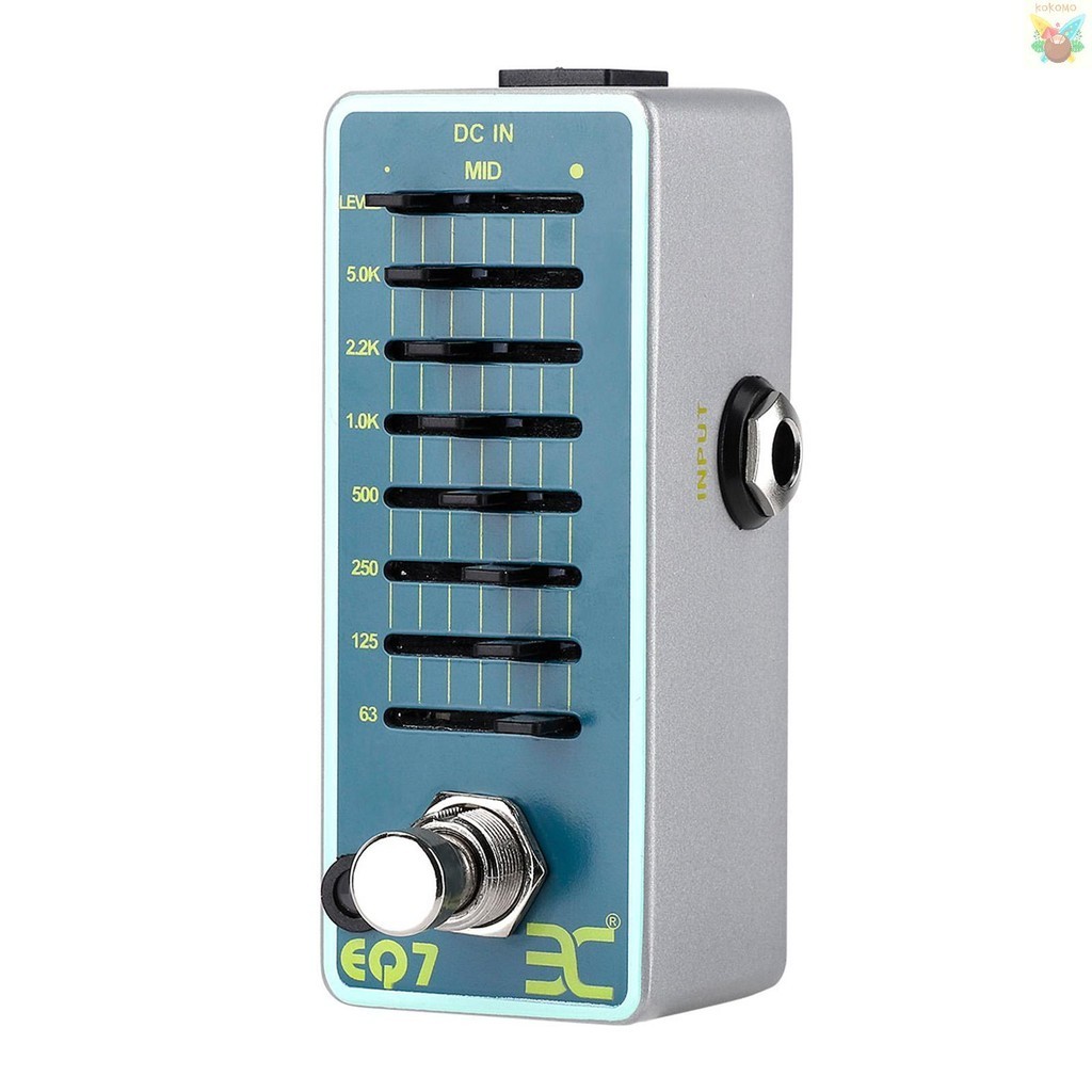 Eno Pedal 7-band Eq Equalizer Pedal 7-band Eq7 Equalizer Pedal Eq Metal ...