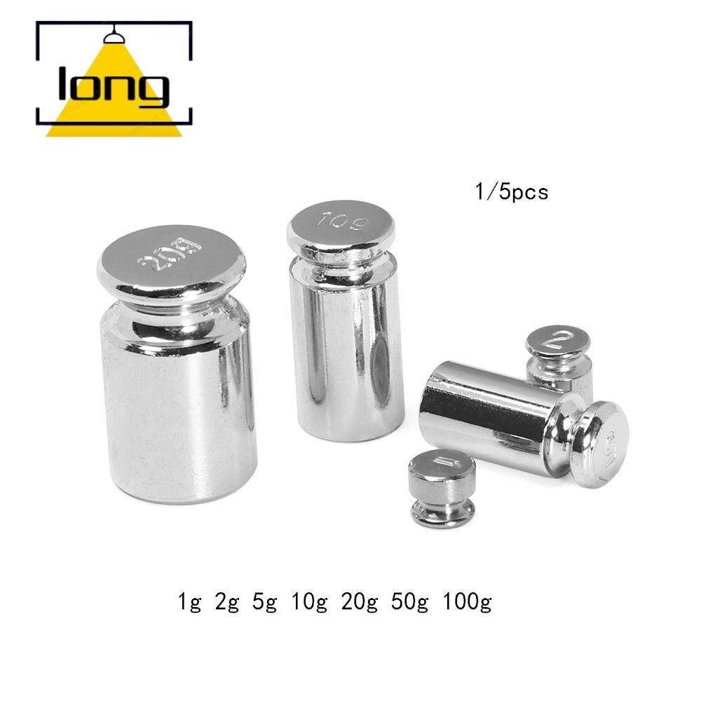 【Hàng sẵn có】_LONNGZHUAN Bộ 1/5 quả cân trọng lượng 1g/2g/5g/10g/20g/50g/100g tiện lợi chất ...