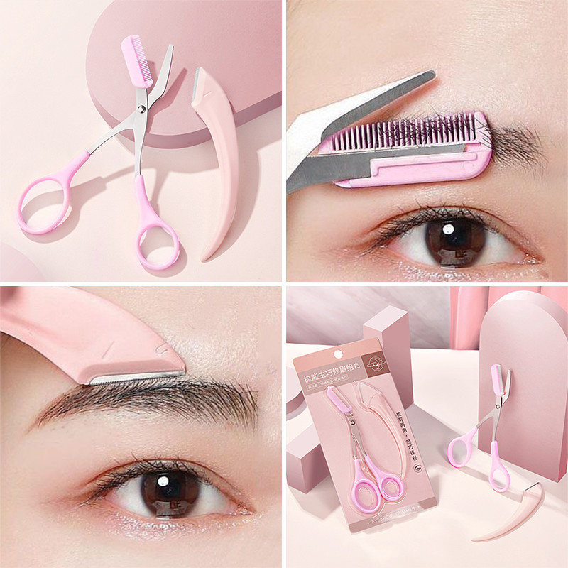 Ins Eyebrow Threading Tool Girl Di Động Lông Mày Cắt Tỉa Dao ...