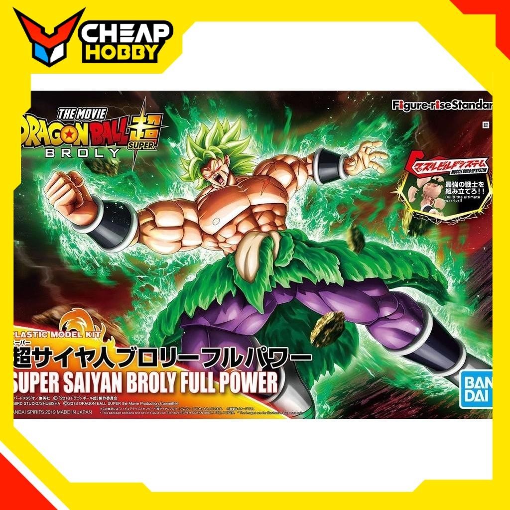 Mô hình lắp ráp Figure-rise Standard Super Saiyan Broly Full Power ...