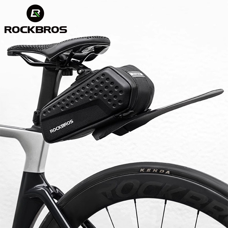 Rockbros Túi Đuôi Xe Đạp Có Fender Họa Tiết Carbon PU Cứng Sau Yên Túi MTB Xe Đạp Đường Bộ Phụ ...