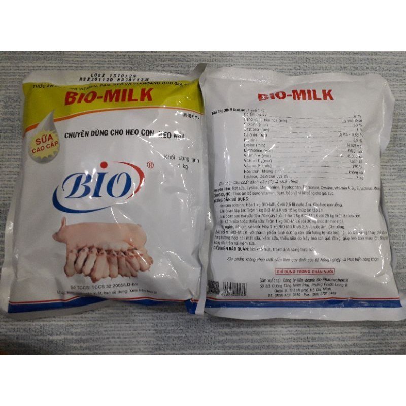 bio milk kg. Sữa chuyên dùng heo con tập ăn, heo nái | Shopee Việt Nam