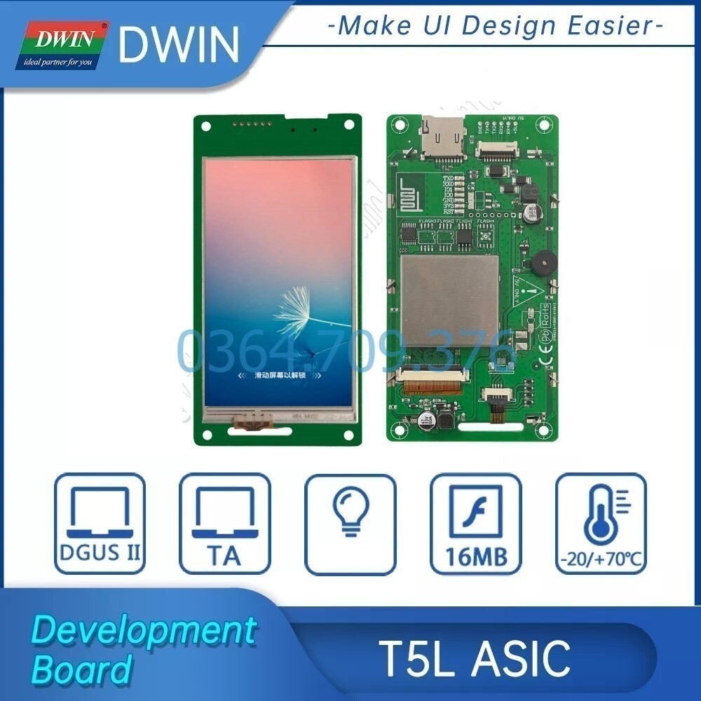 Dwin màn hình cảm ứng LCD thông minh HMI 4 inch modul hiển thị TFT ...