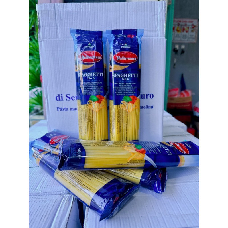 Mỳ Ý sợi số 6 gói 500g date 2026 Nk Ý | Shopee Việt Nam