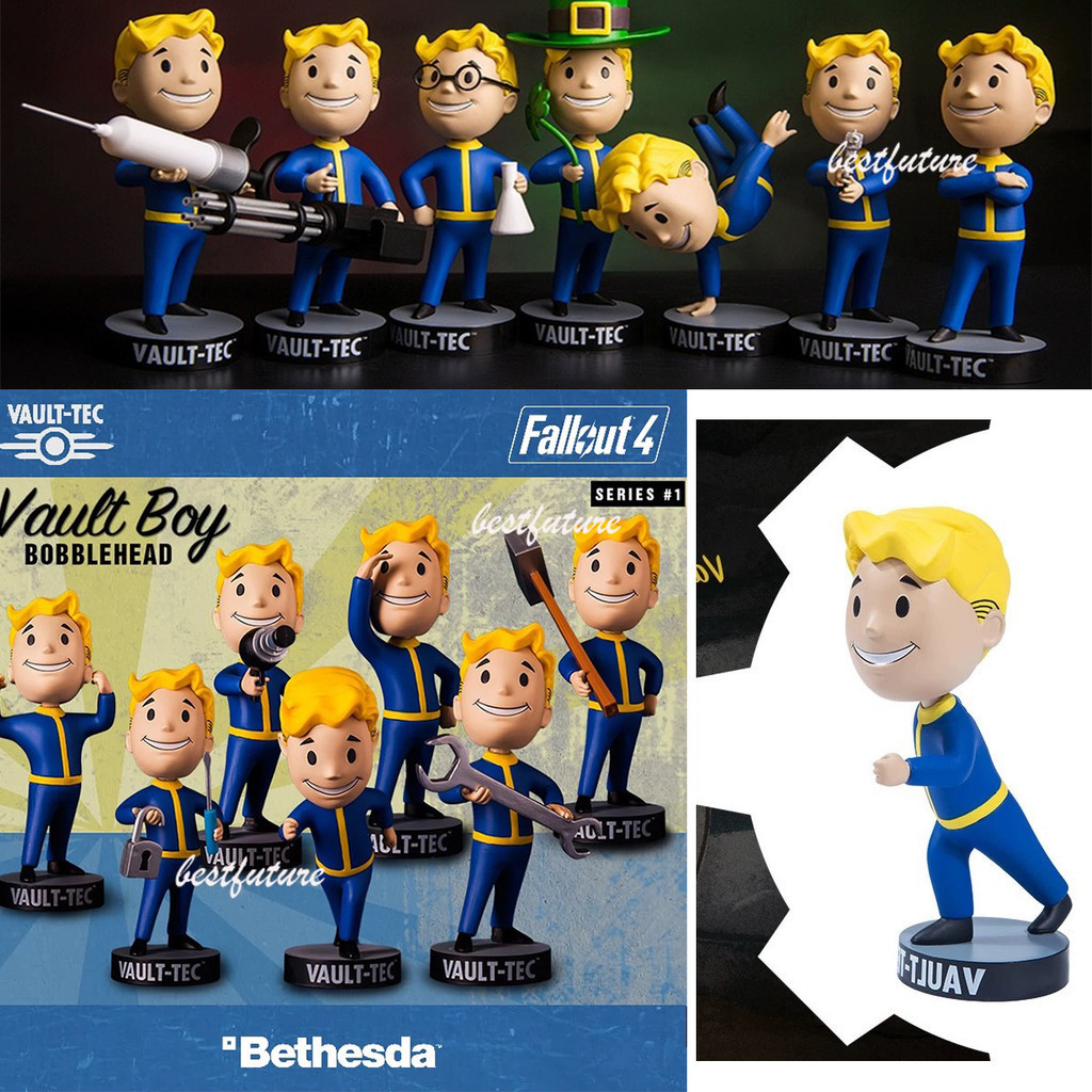 Nhân Vật Hành Động Fallout 4 Tượng Nhỏ Fallout Vault Boy Pip Boy Đồ ...