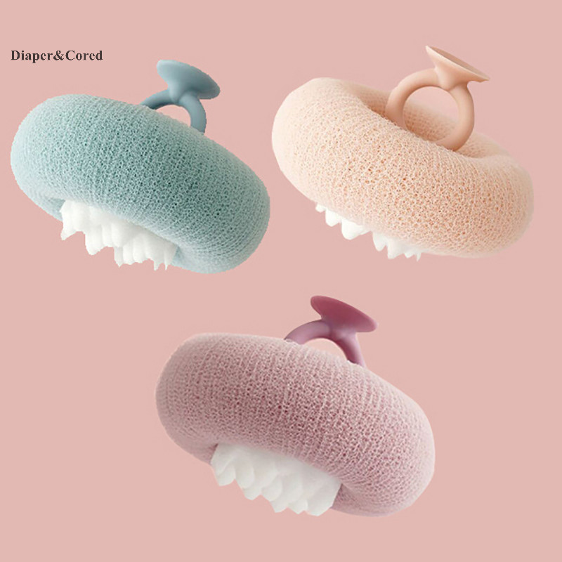 Diaper & CORED Khăn Tắm Chà Tắm Massage Bóng Tắm Với Bàn Chải Hút Khăn ...