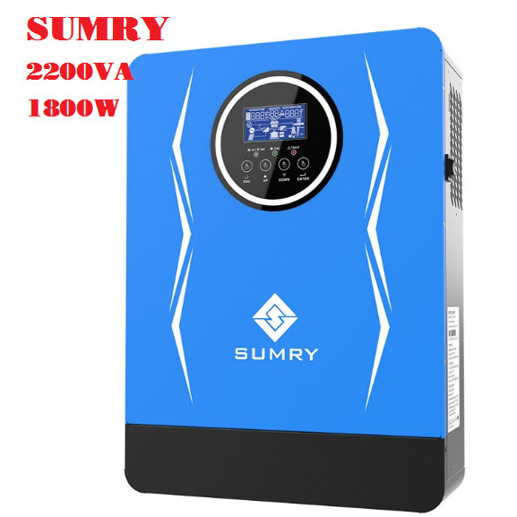 Biến tần năng lượng SUMRY Hybrid Inverter 1.8KW 12V AC220-240V 80A MPPT ...