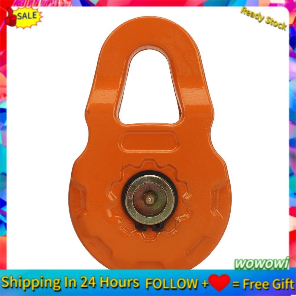Wowowi 12500 Lbs Working Load Limit Snatch Block Heavy Duty 25000lbs ...