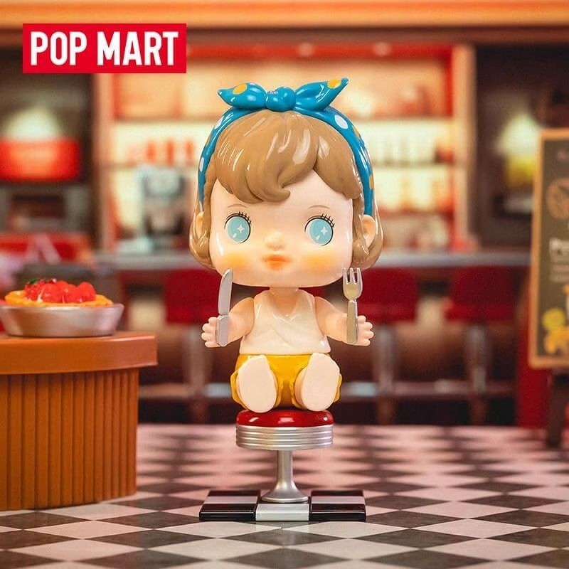 P POPMART POPMART TAPOO Thế Hệ Thứ Hai Hoài Cổ Nhà Hàng Hộp Bí Ẩn Thế Hệ 2 Cô Gái Quà Tặng Máy ...