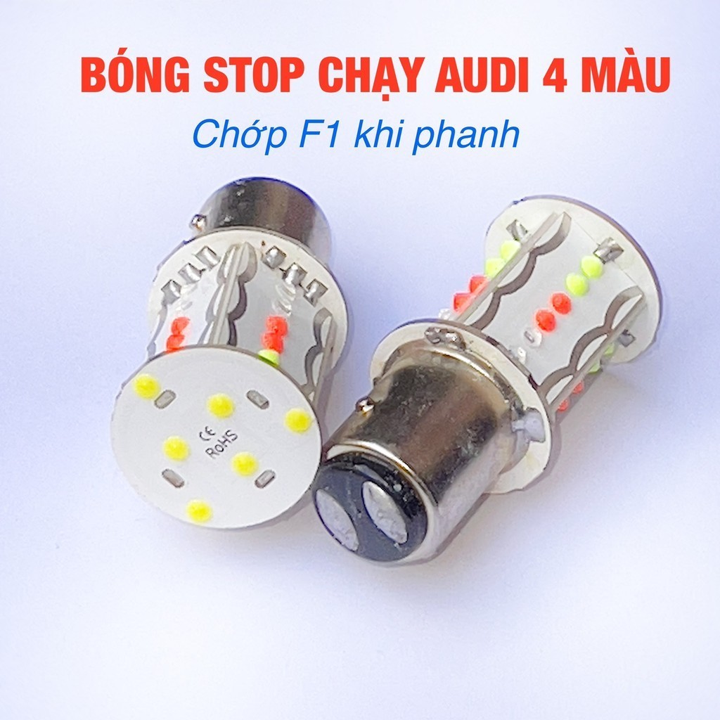 Bóng LED stop chạy đuổi AUDI+F1 COB 30SMD điện bình 12v | Shopee Việt Nam