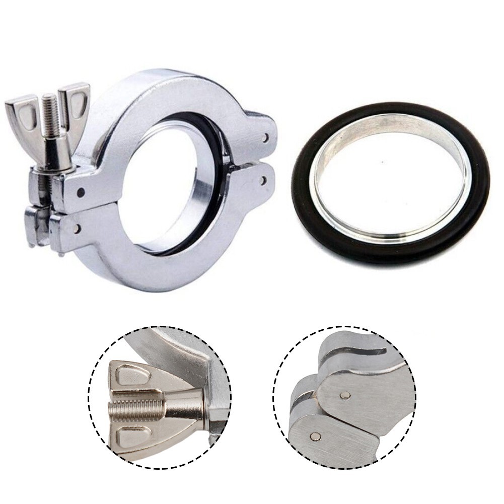 【UTHU】Clamp 304 Stainless Steel KF16 KF25 KF40 KF50 Sturdy Material ...
