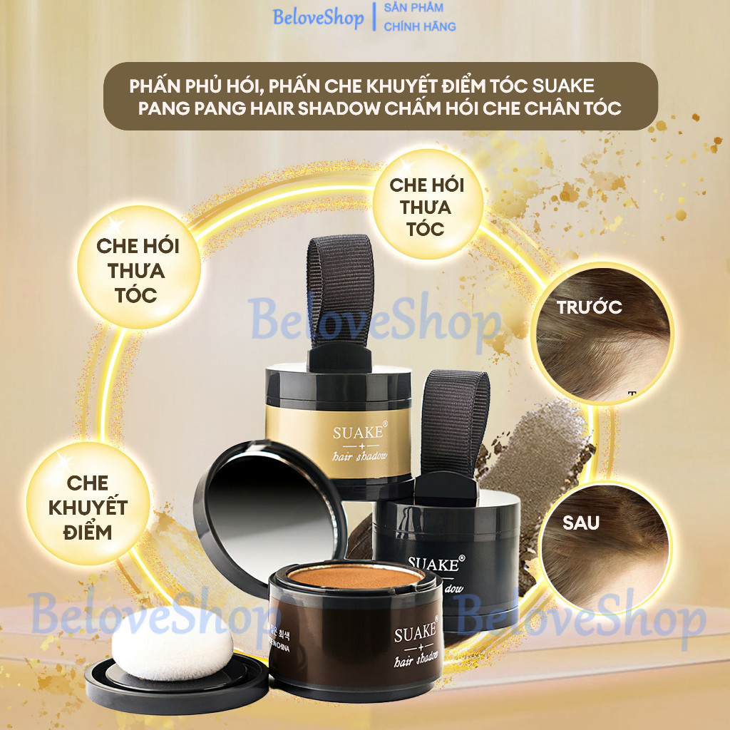 Phấn phủ che hói che chân tóc -BeloveShop | Shopee Việt Nam