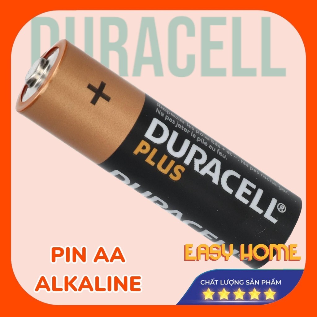 Vỉ 2 viên Pin tiểu AA, pin đũa AAA chính hãng Duracell Plus dung lượng ...