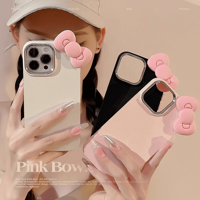 ốp lưng Ngọt thương Bạn gái 3D Pink Bow OPPO RENO 13F 10 11F 8Z 7Z 5Z ...