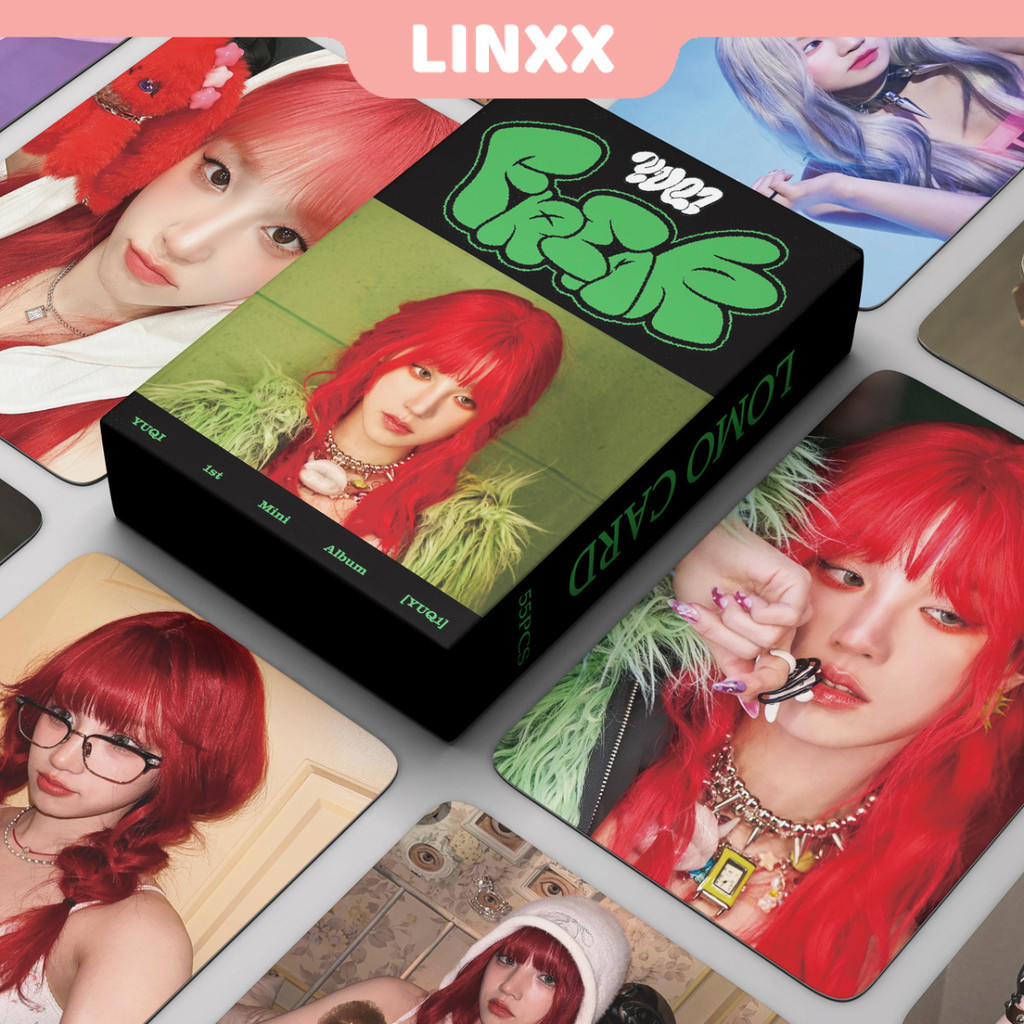 Linxx 55 Chiếc (G) I-DLE YUQI Freak Album Lomo Card Kpop Photocards Bưu ...