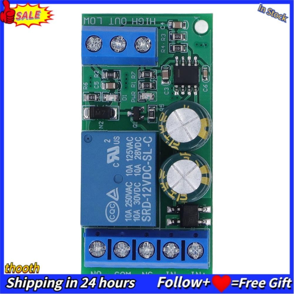 Thooth Water Level Controller Relay Liquid Sensor Board DC12‑15V AC9‑12V | Shopee Việt Nam