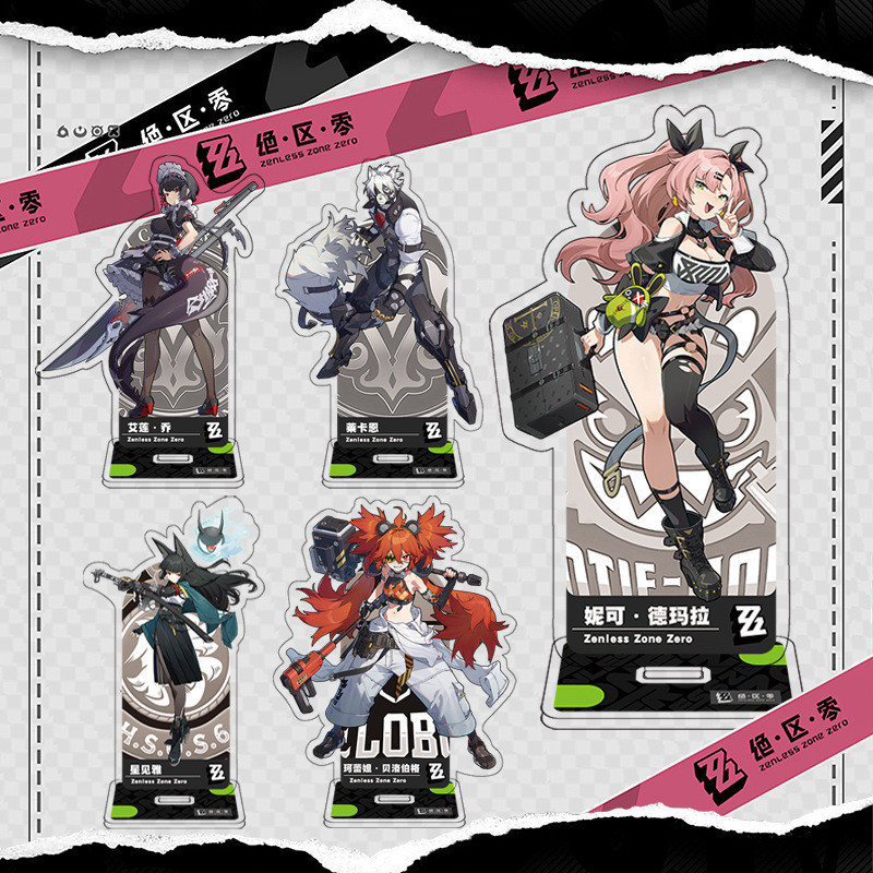 Zenless Zone Zero big standee acrylic hai mặt 15cm Ellen Joe Ellen Joe ...