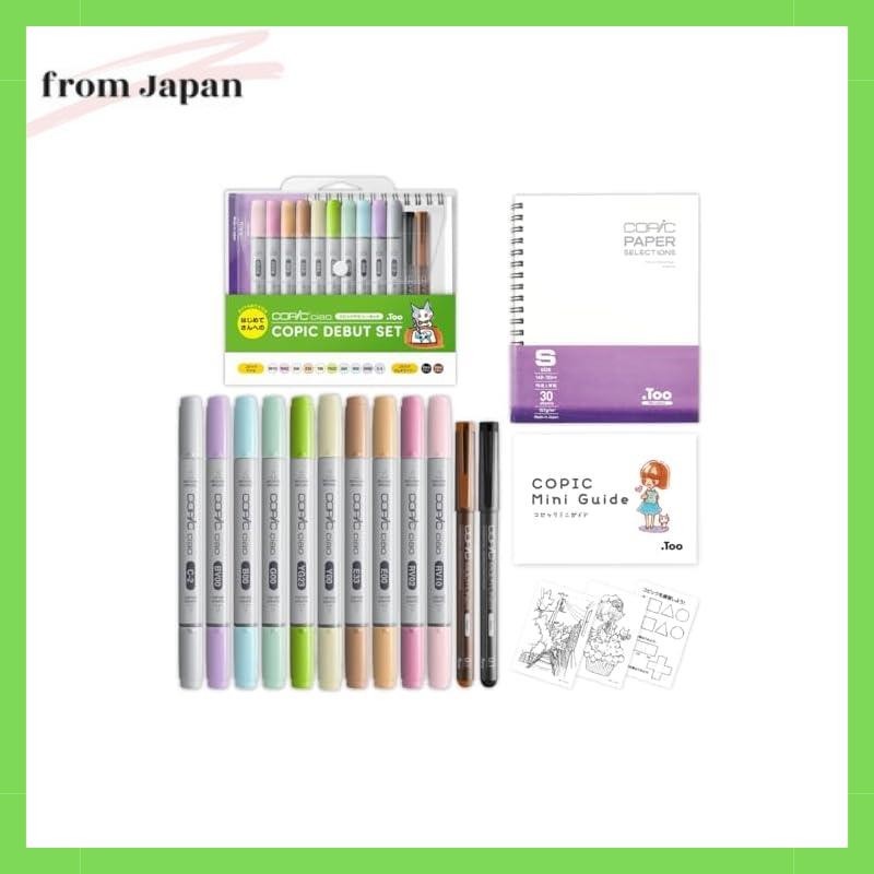 Too Copic Ciao Copic Sản xuất tại Nhật Bản Bộ ra mắt nhiều màu Minh họa ...