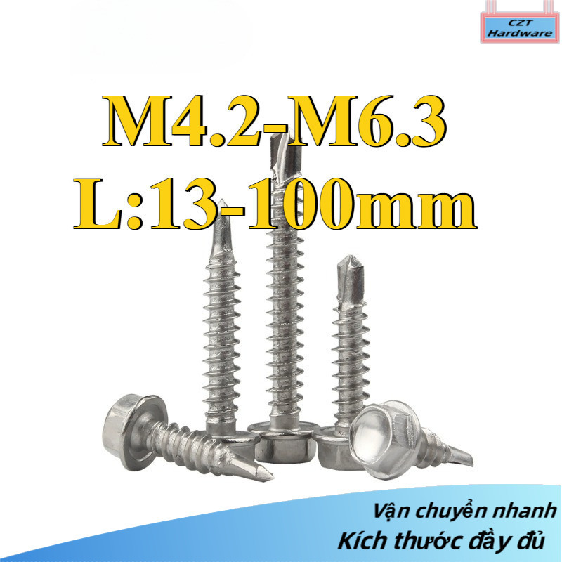 Vít bắn tôn inox 304 M4.2 / M4.8 / M5.5 / M6.3 (DM-CZT1) | Shopee Việt Nam