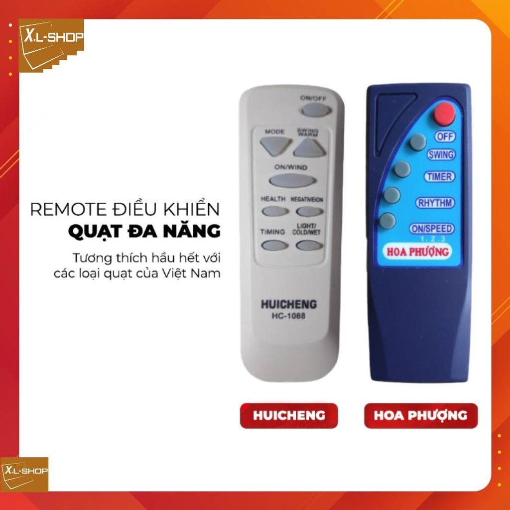 REMOTE Quạt Đa Năng (HUICHENG - HOA PHƯỢNG) | Shopee Việt Nam