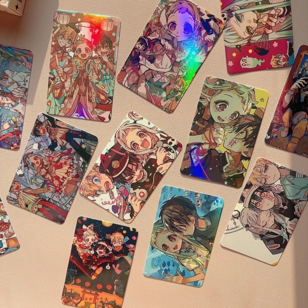 Thẻ quang Laser thiếu niên Hanako-kun 55 tờ Yaxun Ningning Yuanguang ...