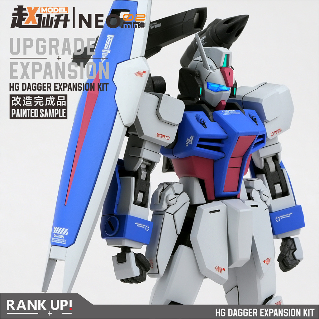 G Make GZS ZXS NEO-02 Upgrade Expansion Parts for HG 1/144 Dagge r / HGEG Strike (No model, no ...