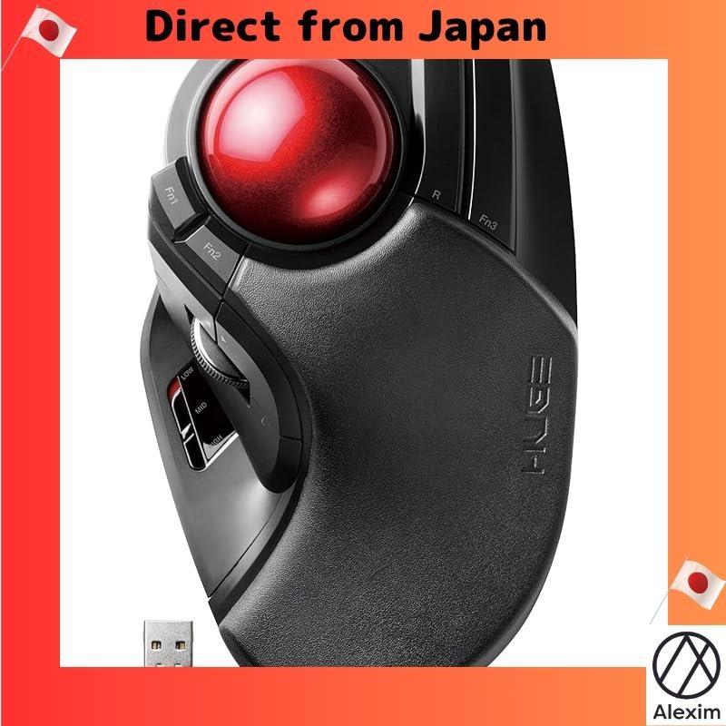 [Direct from Japan]Elecom Mouse Wireless (Receiver Included) Trackball ...