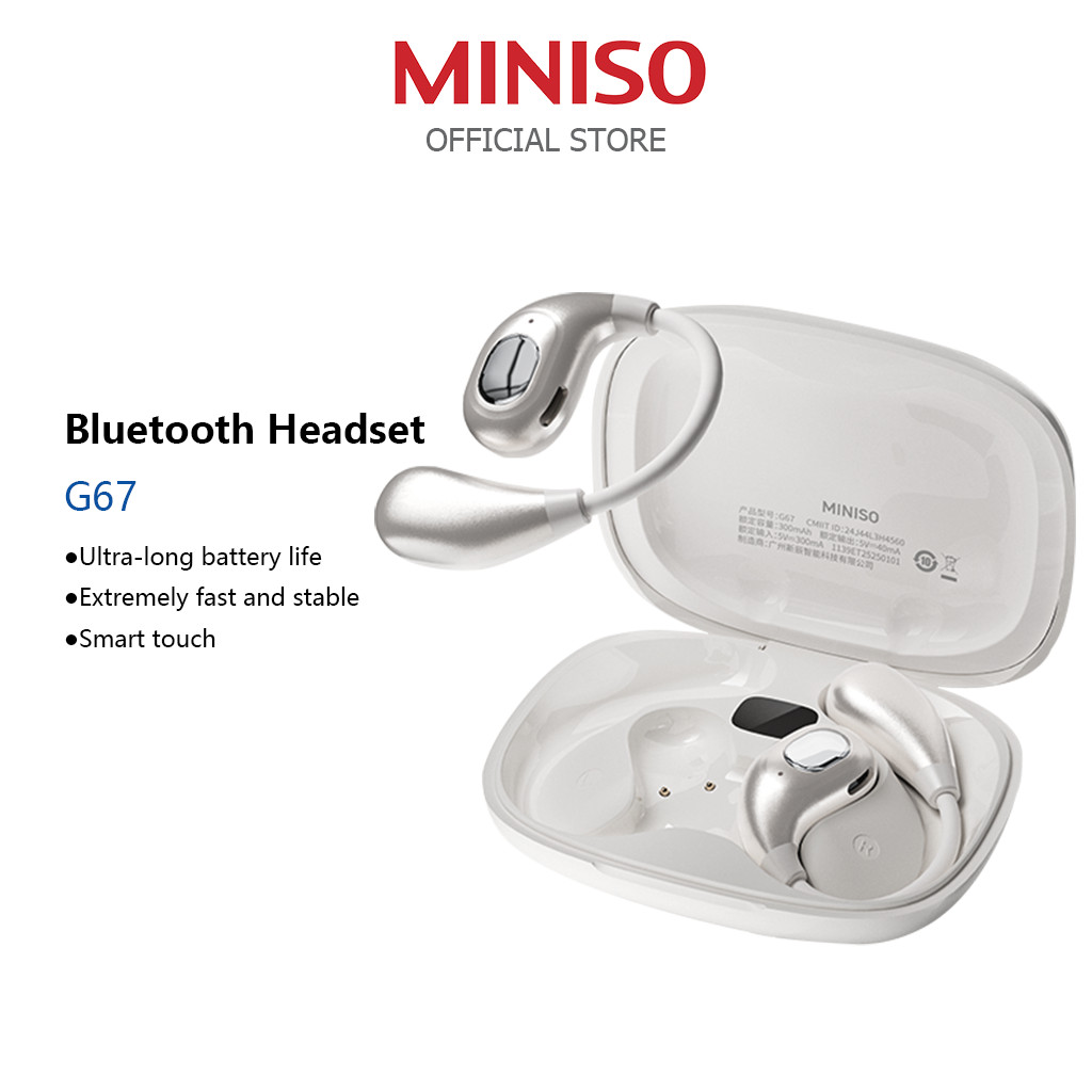 Tai nghe mở Bluetooth không dây MINISO G67 Bluetooth 5.4 | Shopee Việt Nam
