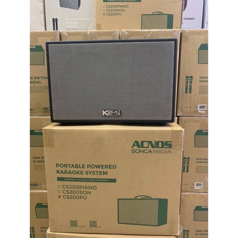 (hỏa tốc) Loa xách tay Bluetooth ACNOS CS-160-Hàng chính hãng bảo hành ...