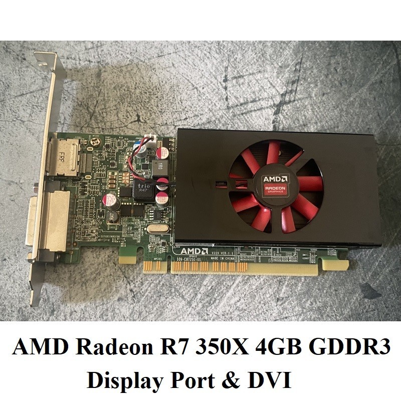 Card màn hình AMD Radeon 1GB - 2GB - 4GB, Hàng zin tháo máy BH 6 tháng ...