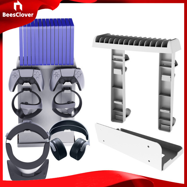 Beesclover Bảng điều khiển trò chơi Giá đỡ treo tường Bộ điều khiển Giá đỡ lưu trữ Tương thích ...