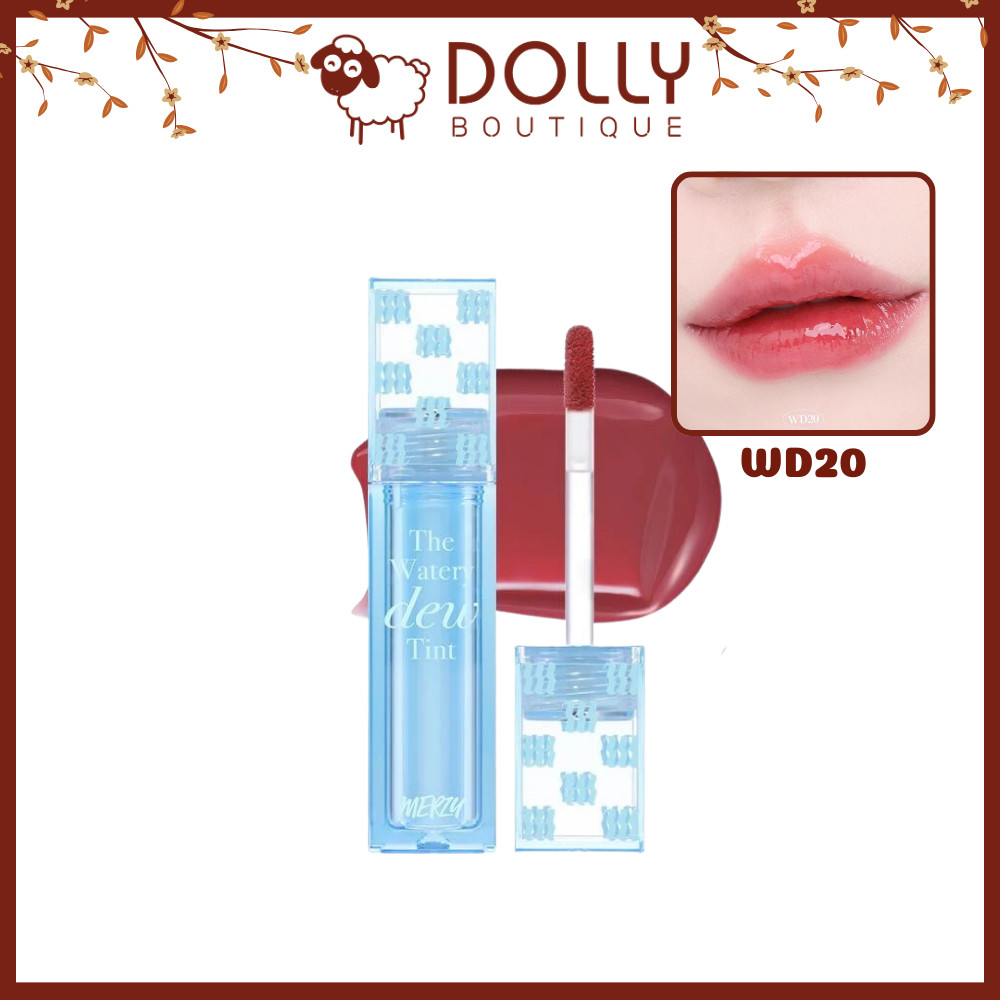 Son Tint Bóng Merzy The Watery Dew Tint #WD20 Misty Wood ( Hồng Nude ...