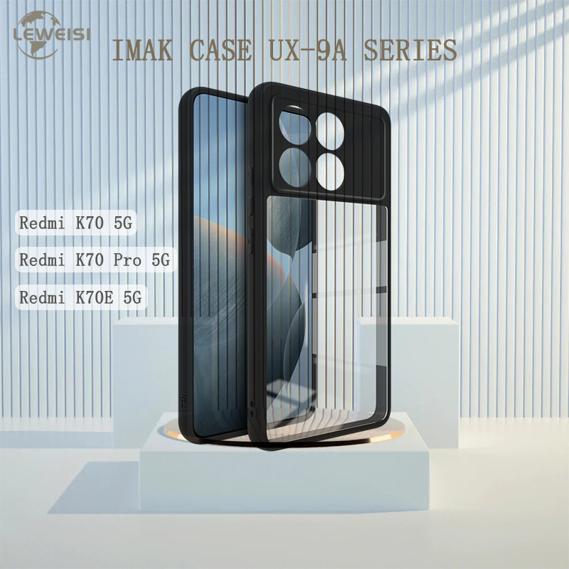Trường hợp điện thoại IMAK cho Xiaomi Redmi K70 Pro 5G K70E K70 5G Vỏ bảo vệ UX-9A Series Quad ...