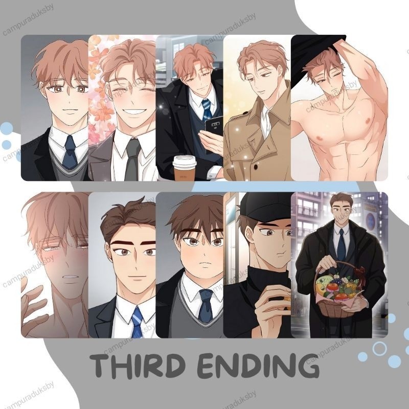 THẺ CARD BO GÓC ⭐️ Photocard The Third Ending Yaoi - Manhwa Card - Cán ...