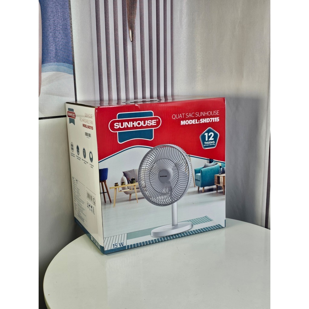 Quạt tích điện Sunhouse | Shopee Việt Nam