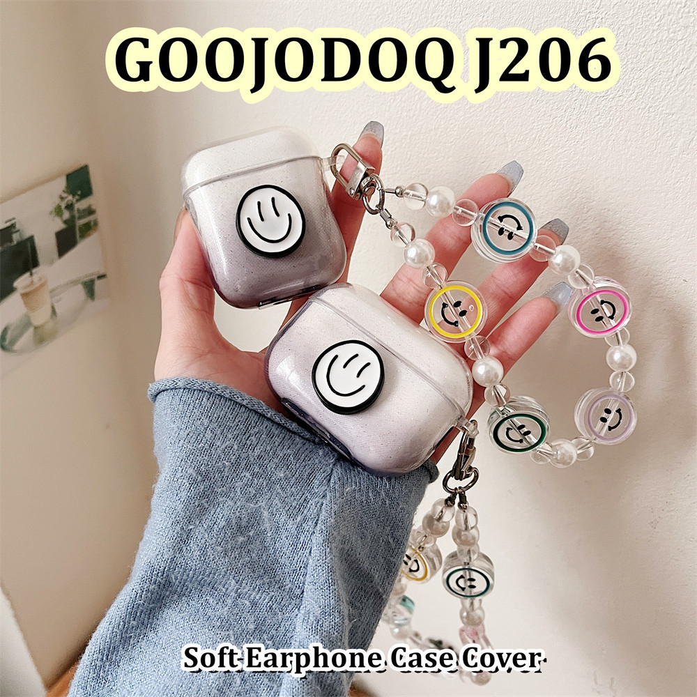 Hàng có sẵn! Dành Cho GOOJODOQ J206 Ốp Lưng DIY Phong Cách Mùa Hè Hoạt Hình Silicon Mềm Vỏ Tai ...