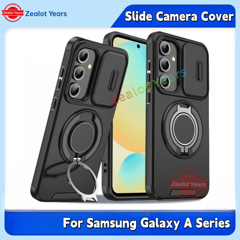Dành Cho Samsung Galaxy A17 A56 A36 A26 A16 A06 5G A07 4G Trượt Bảo Vệ Camera Từ Đứng Điện Thoại ...