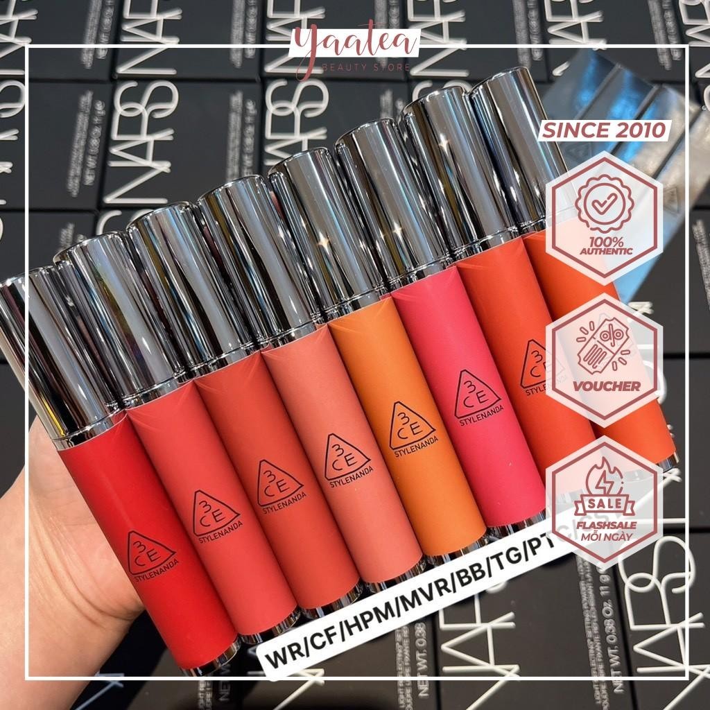 Son kem 3CE Hazy Lip Clay | Shopee Việt Nam