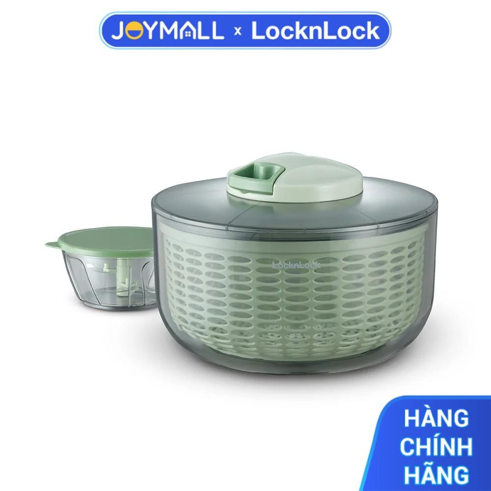 Rổ Quay Rau Và Dụng Cụ Băm Rau Củ Quả Đa Năng LocknLock CKS319GRN ...