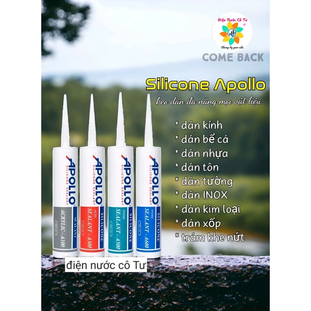 Keo Silicone Apollo A500 - A500 Apollo | Shopee Việt Nam