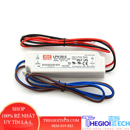BỘ NGUỒN MEANWELL LPV-20-5, LPV-20-12, LPV-20-15, LPV-20-24 | Shopee ...