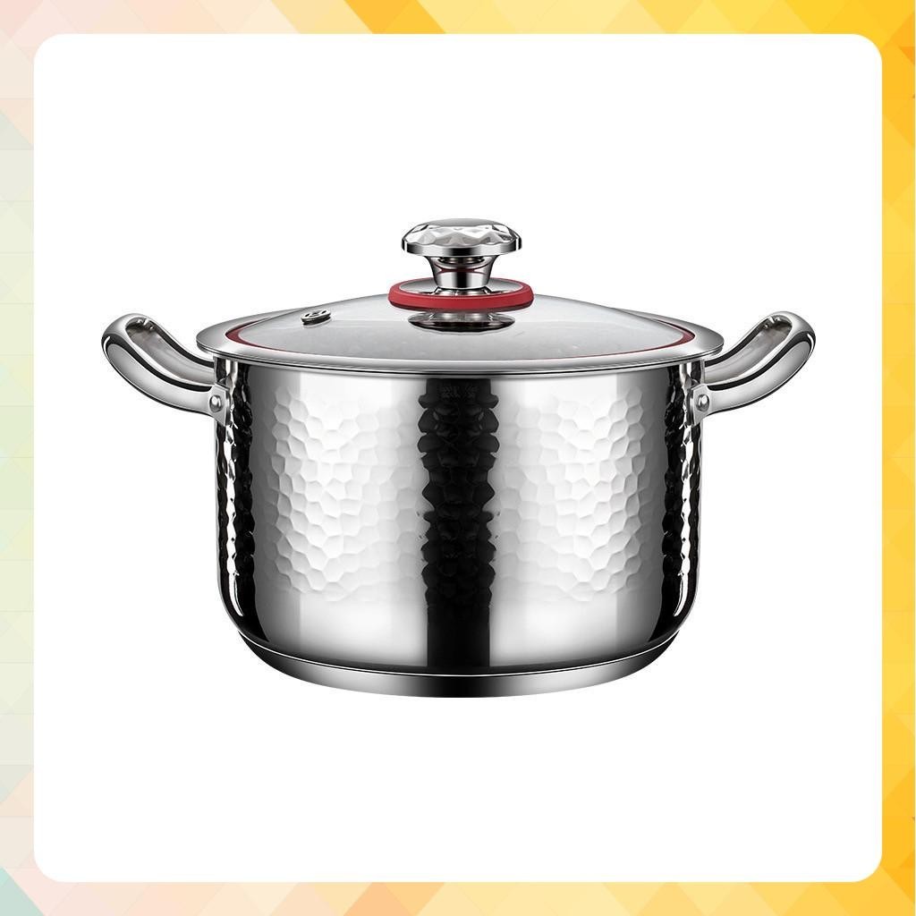 Nồi Inox 304 Bếp Từ Gas 20cm 22cm 24cm Kháng Khuẩn Đạt Chất Lượng LFGB Đức SSGP | Shopee Việt Nam