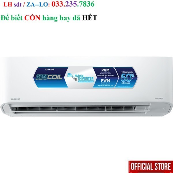 Điều Hòa Toshiba Inverter 2 HP RAS-H18PKCVG-V/RAS-H18PACVG-V | Shopee Việt Nam