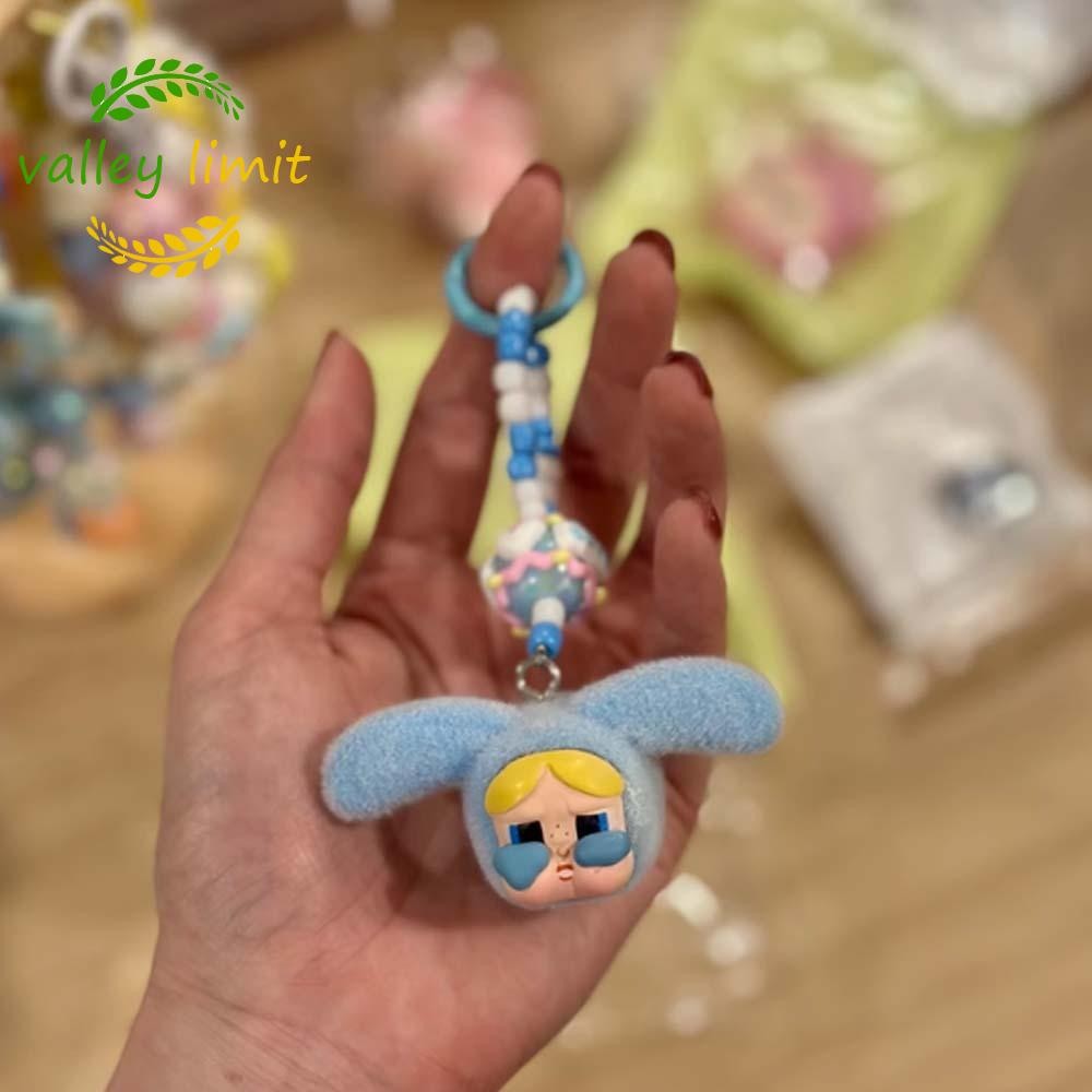 Valley LIMIT The Powerpuff Girls Key Ring Furry Túi dễ thương quyến rũ ...