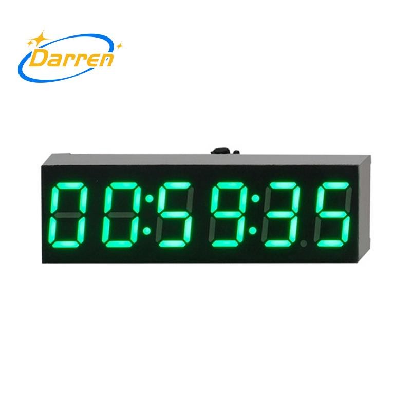 Đồng hồ điện tử kỹ thuật số LED 0,36 Inch W Mô-đun hiển thị thứ hai Tắt nguồn Điều chỉnh độ sáng ...