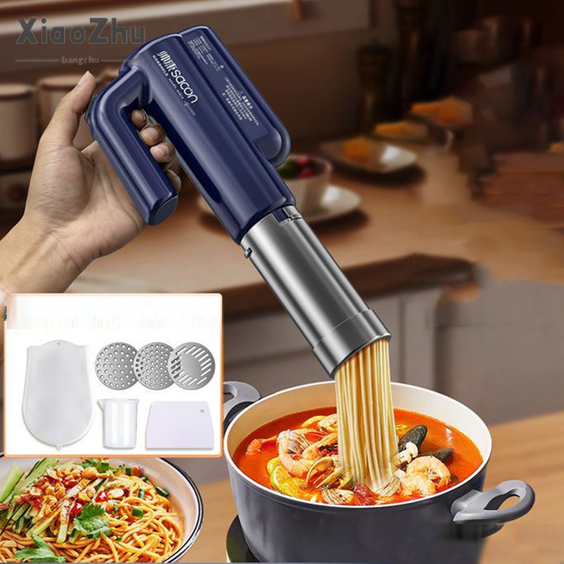 xiaozhubangchu Máy Mì Cầm Tay Không Dây Súng Nhà Di Động Hoàn Toàn Tự ...